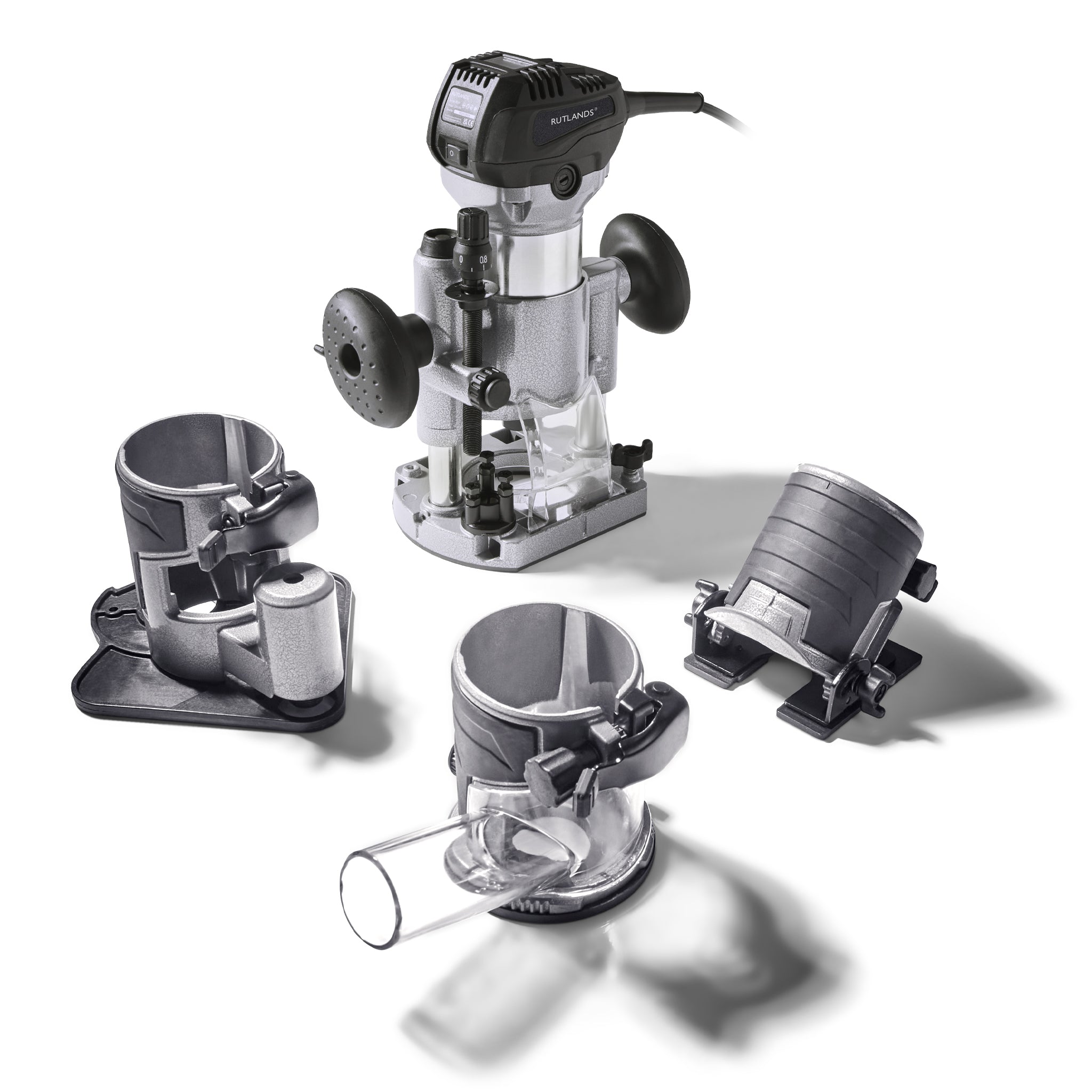 R55 1/4" Router with 3 Bases | Next Day Delivery – Rutlands Limited