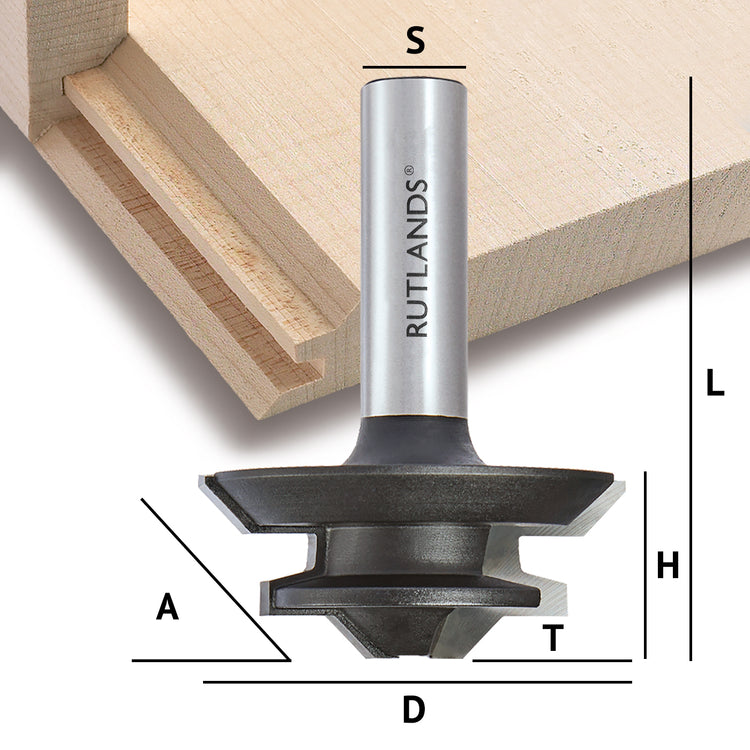 TCT Router Bit Set - Window Sash | Next Day Delivery – Rutlands Limited